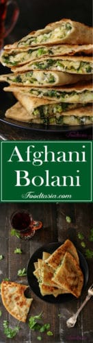 Afghani Bolani - Potato, Green Onion, and Cilantro Stuffed Flatbread ...