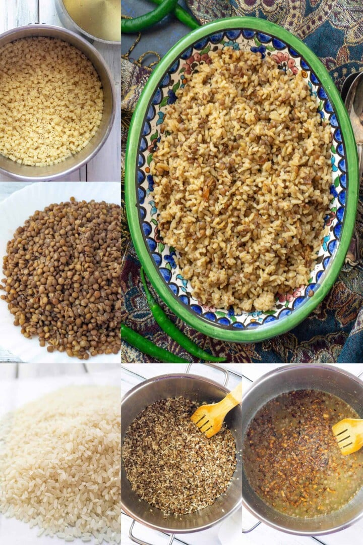 Egyptian Koshari Recipe (Kushari) | Foodtasia