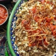 Egyptian Koshari Recipe (Kushari) | Foodtasia