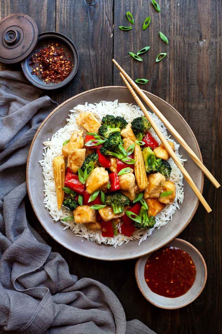 BEST Easy Hunan Chicken – Better than Takeout! (with VIDEO) | Foodtasia