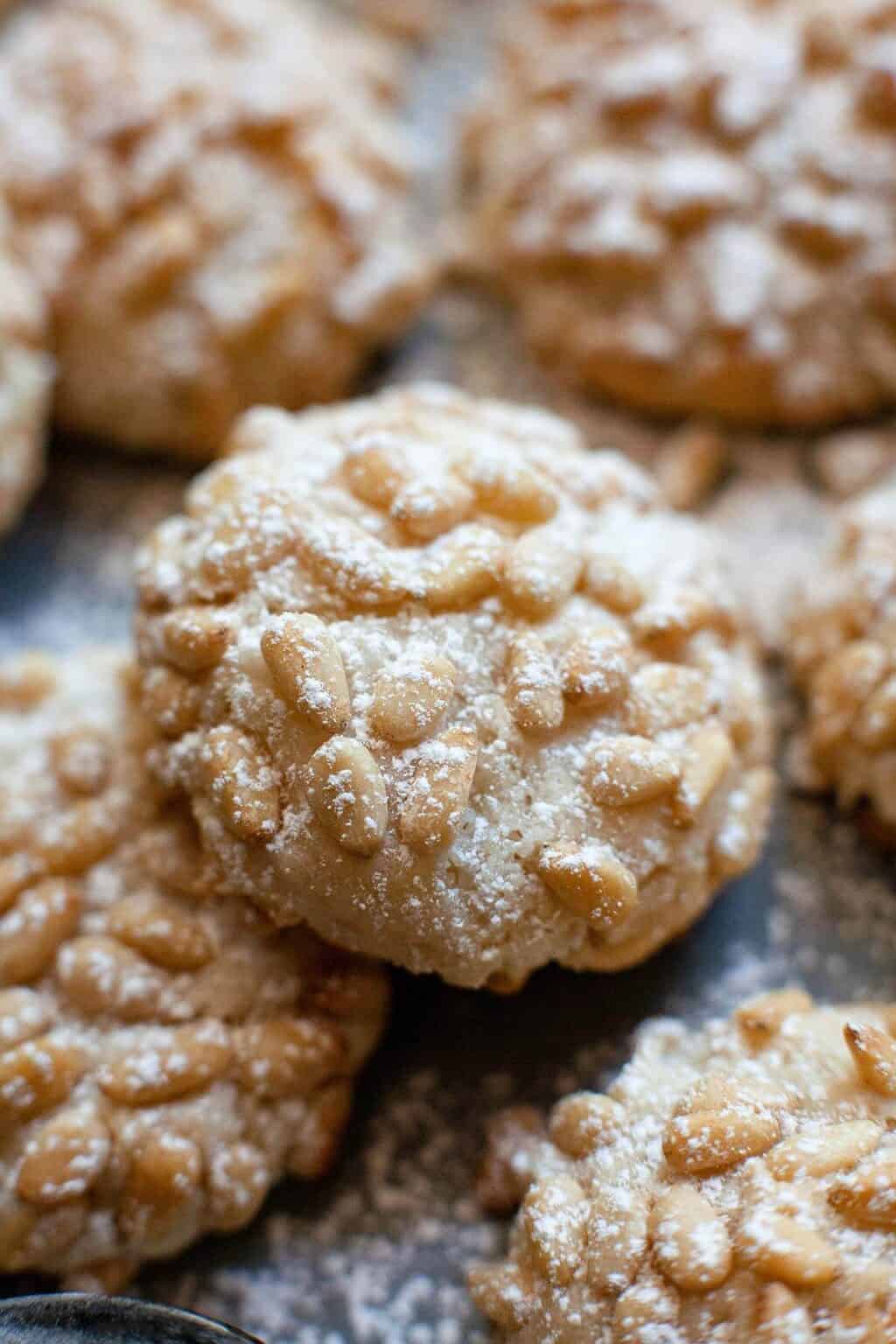 The BEST Authentic Italian Pignoli Cookies Recipe | Foodtasia
