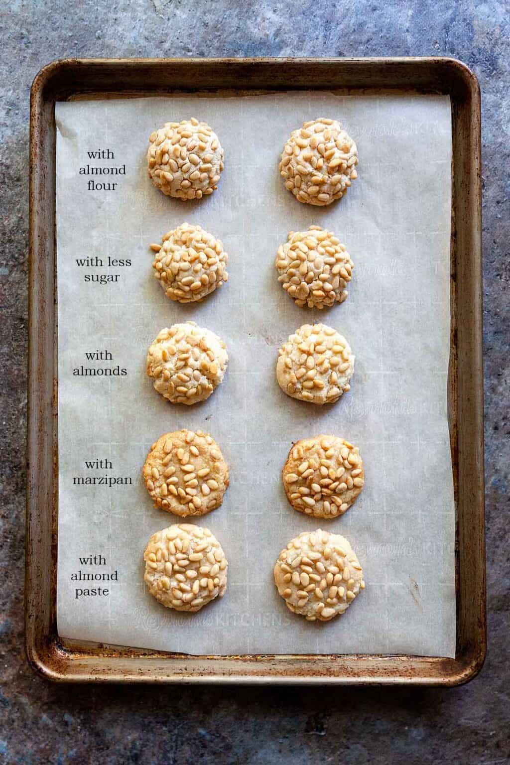 The BEST Authentic Italian Pignoli Cookies Recipe | Foodtasia