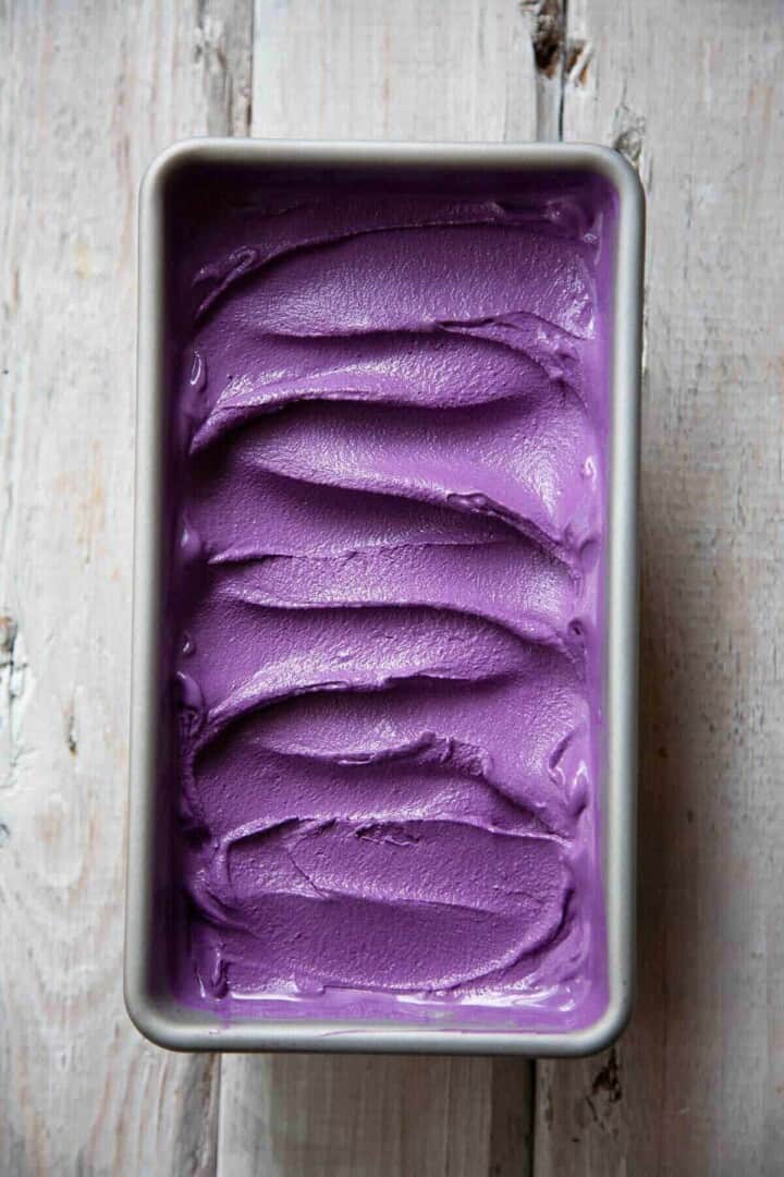 the BEST Homemade Ube Ice Cream | Foodtasia