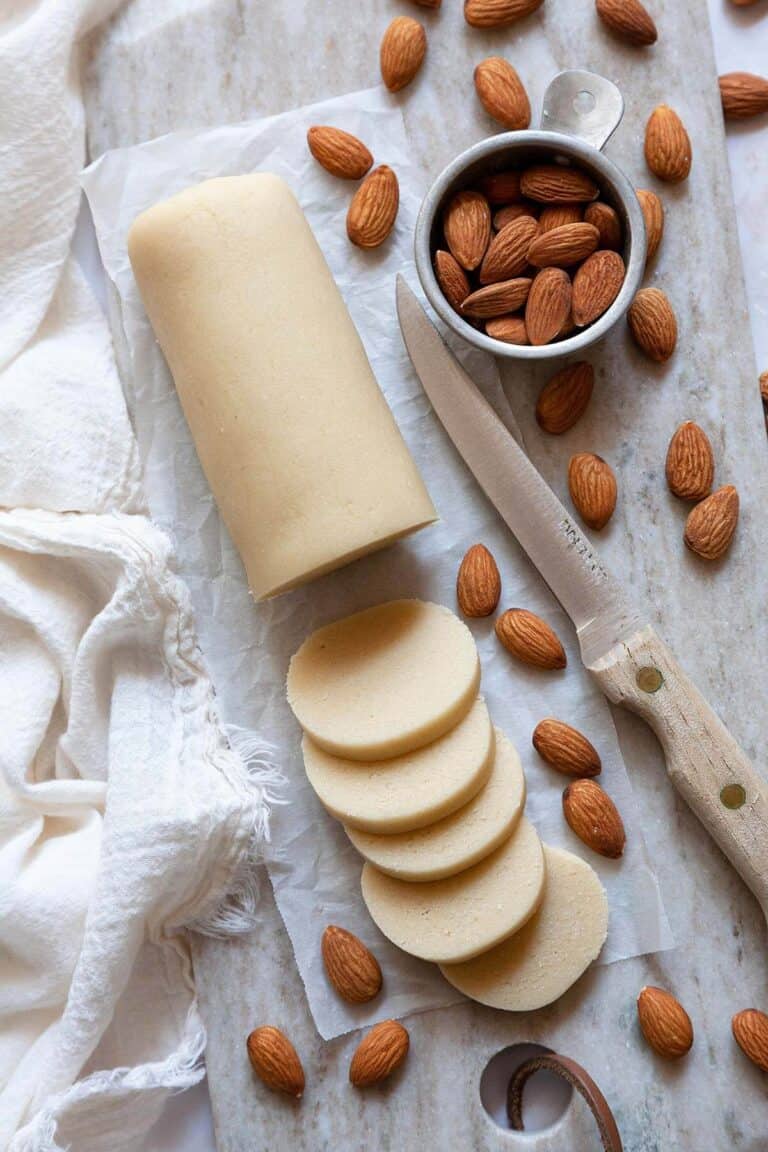 Easiest Homemade Almond Paste and Marzipan | Foodtasia
