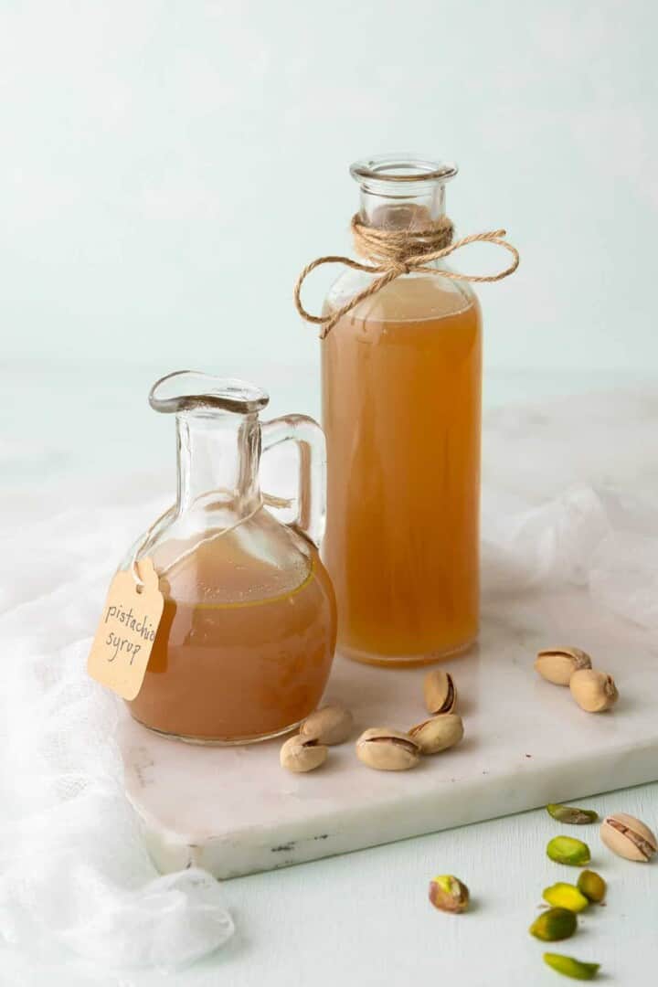 DIY Homemade Pistachio Syrup (Starbucks Copycat) | Foodtasia