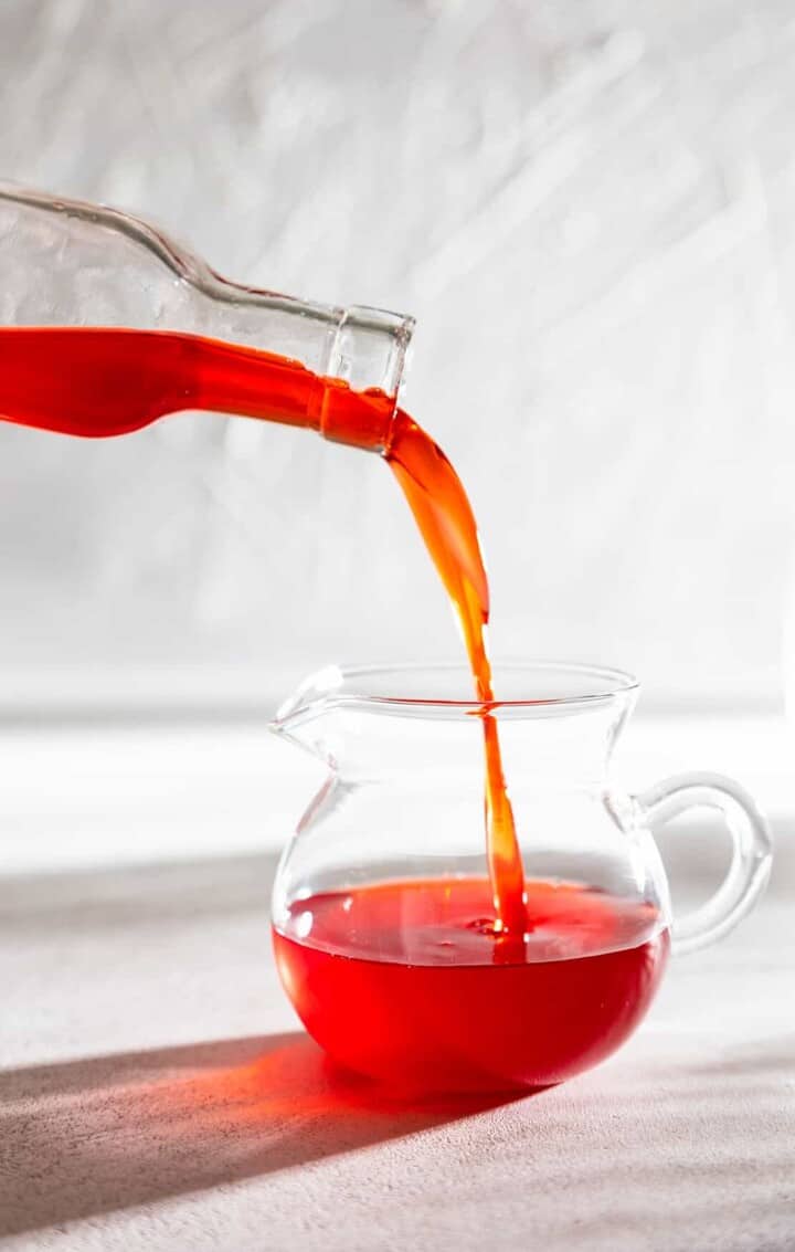 Easy Strawberry Syrup Recipe (with Video!) | Foodtasia