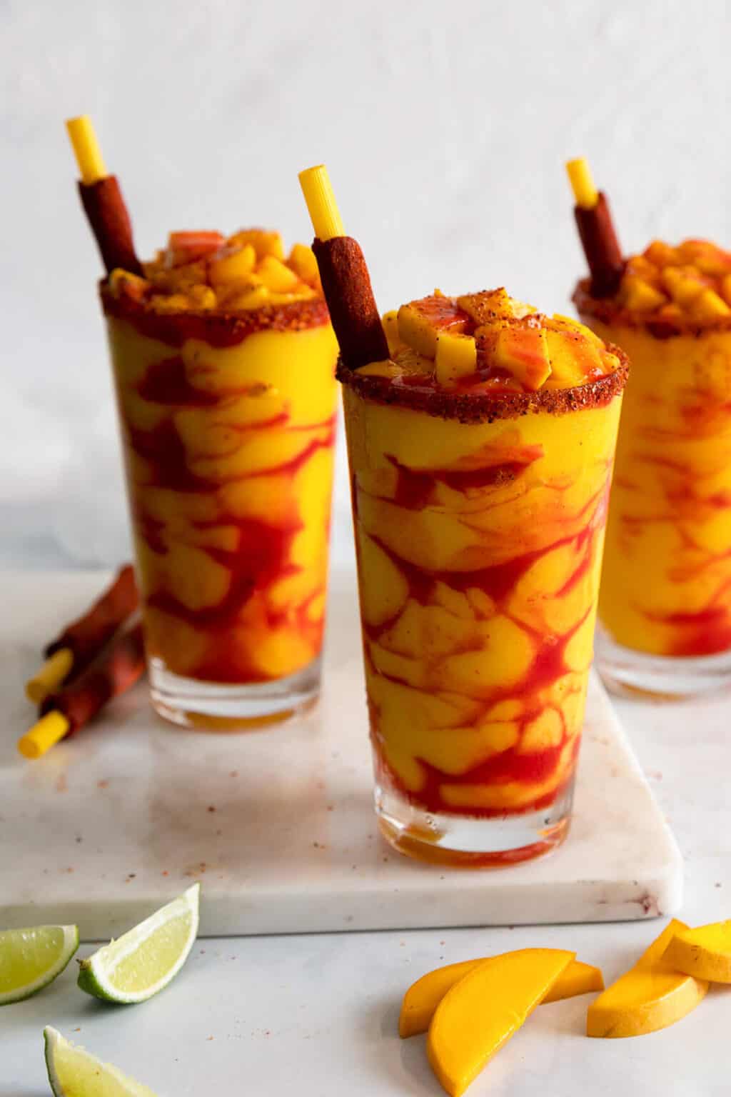 Best Mangonada Recipe (Chamoyada, Chamango) (Video) | Foodtasia