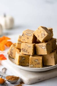 Easy Pumpkin Fudge Recipe (Video) | Foodtasia